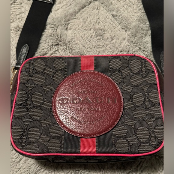 Coach | Bags | Coach Dempsey Camera Bag In Signature Jacquard With ...